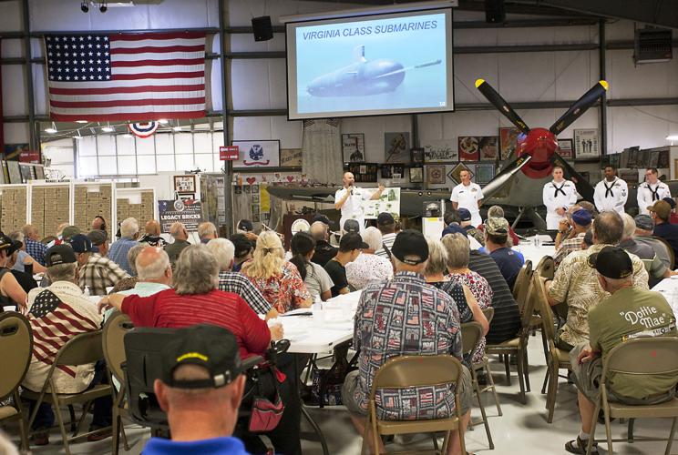 USS Idaho crew members tour Warhawk Air Museum, state | Local News ...