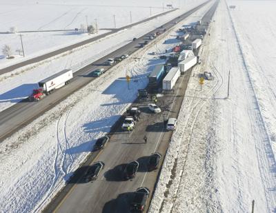 Thick fog likely caused a roughly 30-vehicle collision on an Idaho ...