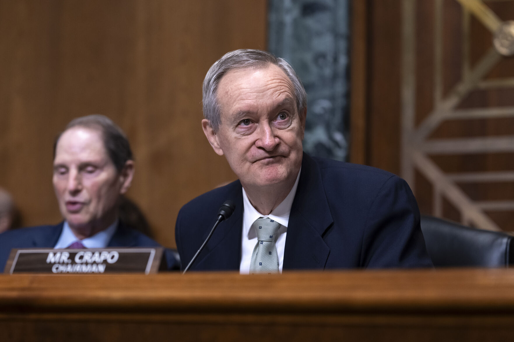 Sen. Mike Crapo fields questions in telephone town hall, addressing ...