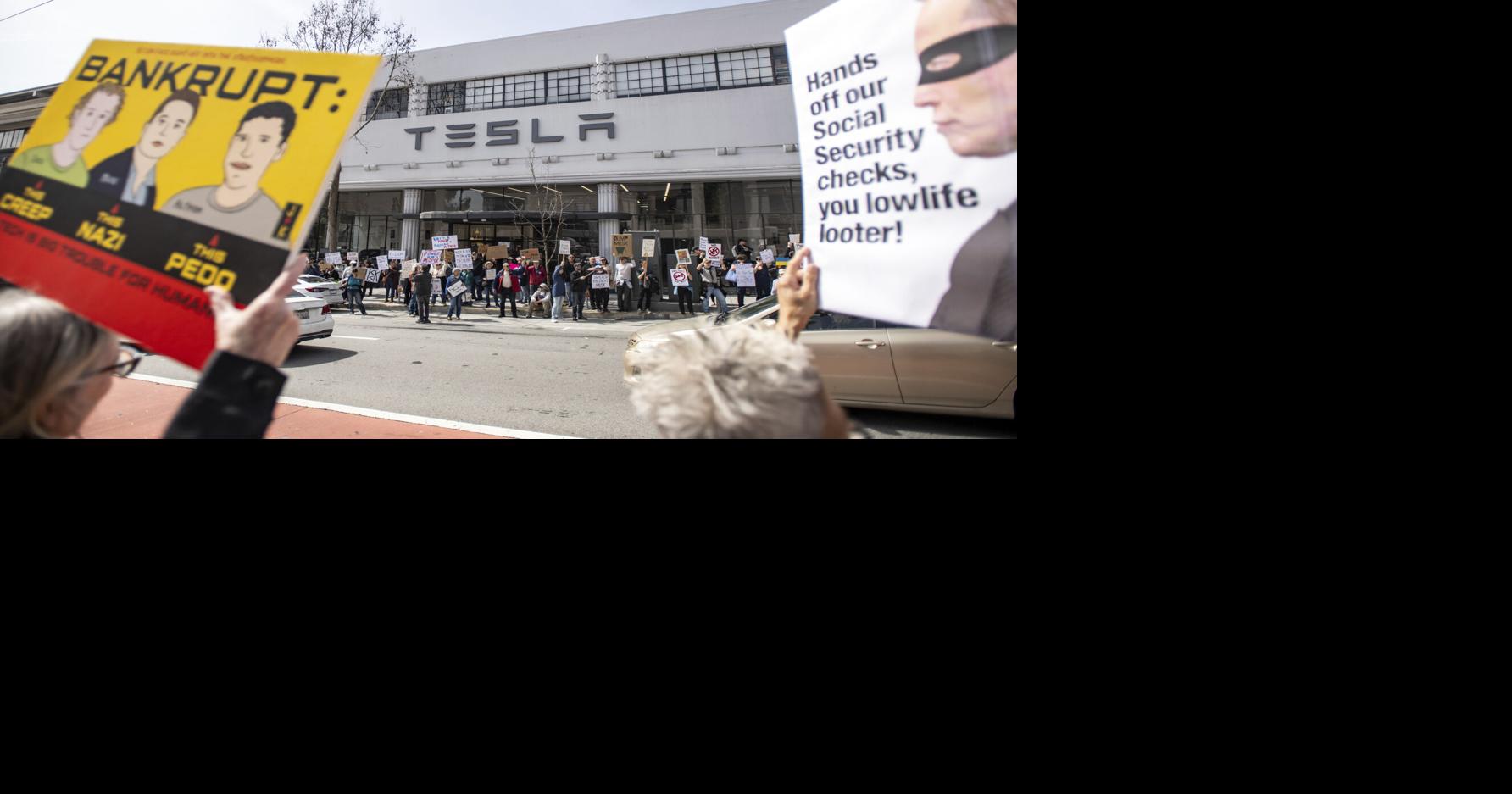 'Tesla Takedown' peaceful protest, counter-protest rally planned for ...