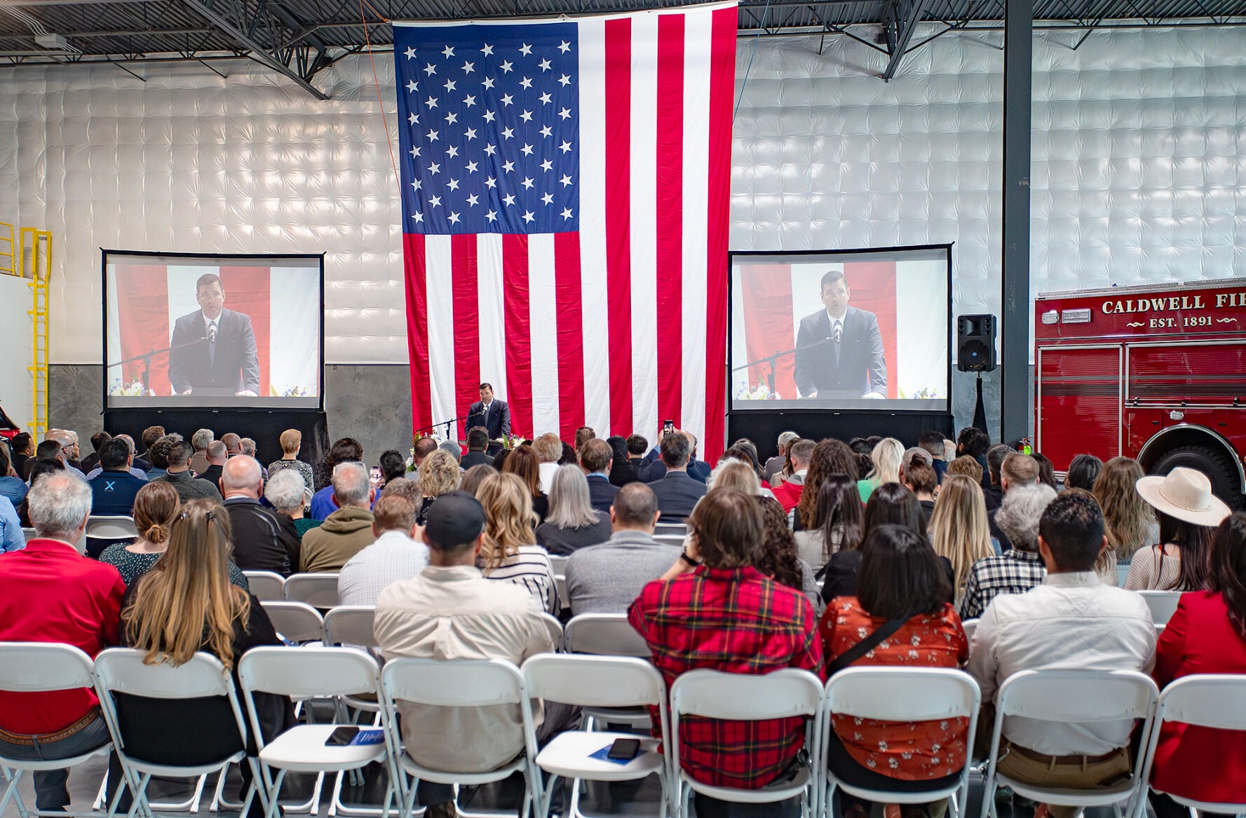 Caldwell mayor lauds city's accomplishments, honors its people at state ...