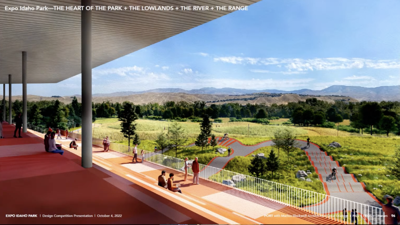 Firm picked to redesign Expo Idaho. Initial pitch envisions major revamp of 90-acre riverfront ...