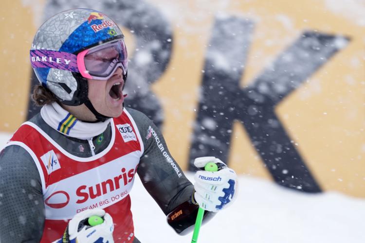 Swiss ski star Odermatt wins World Cup giant slalom for record 5th ...