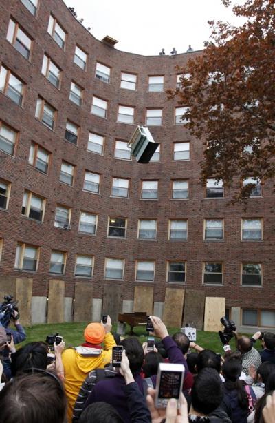 A smashing tradition: MIT students drop piano | Complete news coverage ...
