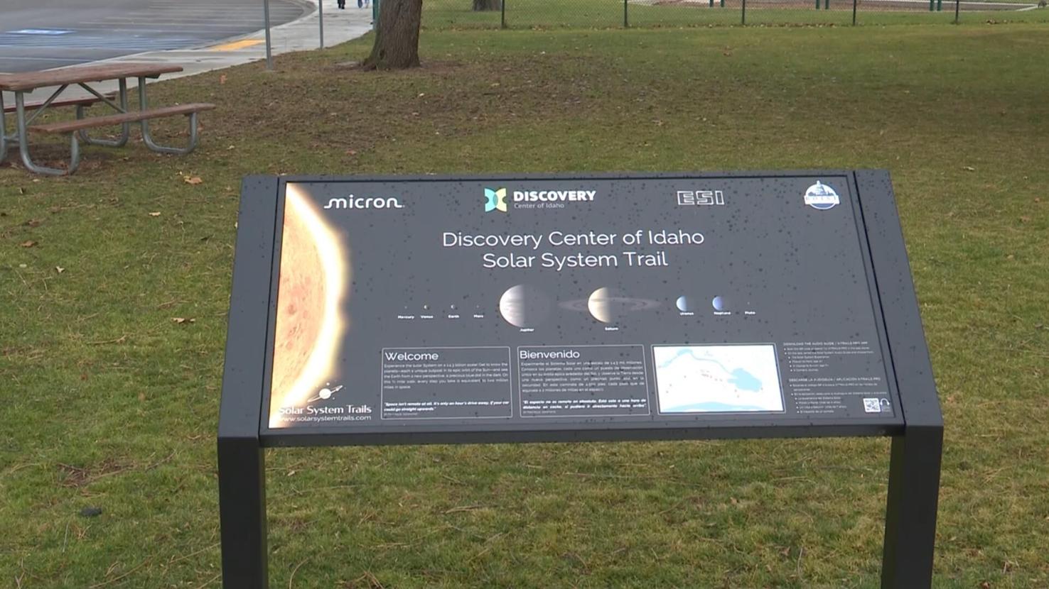 New solar system display debuts at Julia Davis Park in Boise | Local ...