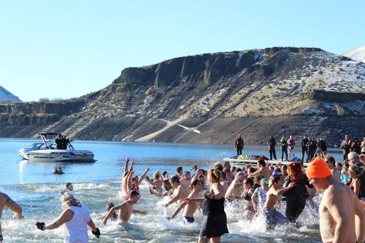 Taking the plunge: Hundreds turn up for 15th annual Great Polar Bear ...