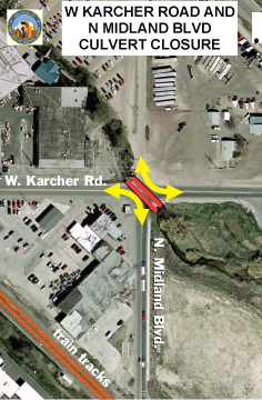 Midland-Karcher intersection closed indefinitely | Complete news ...