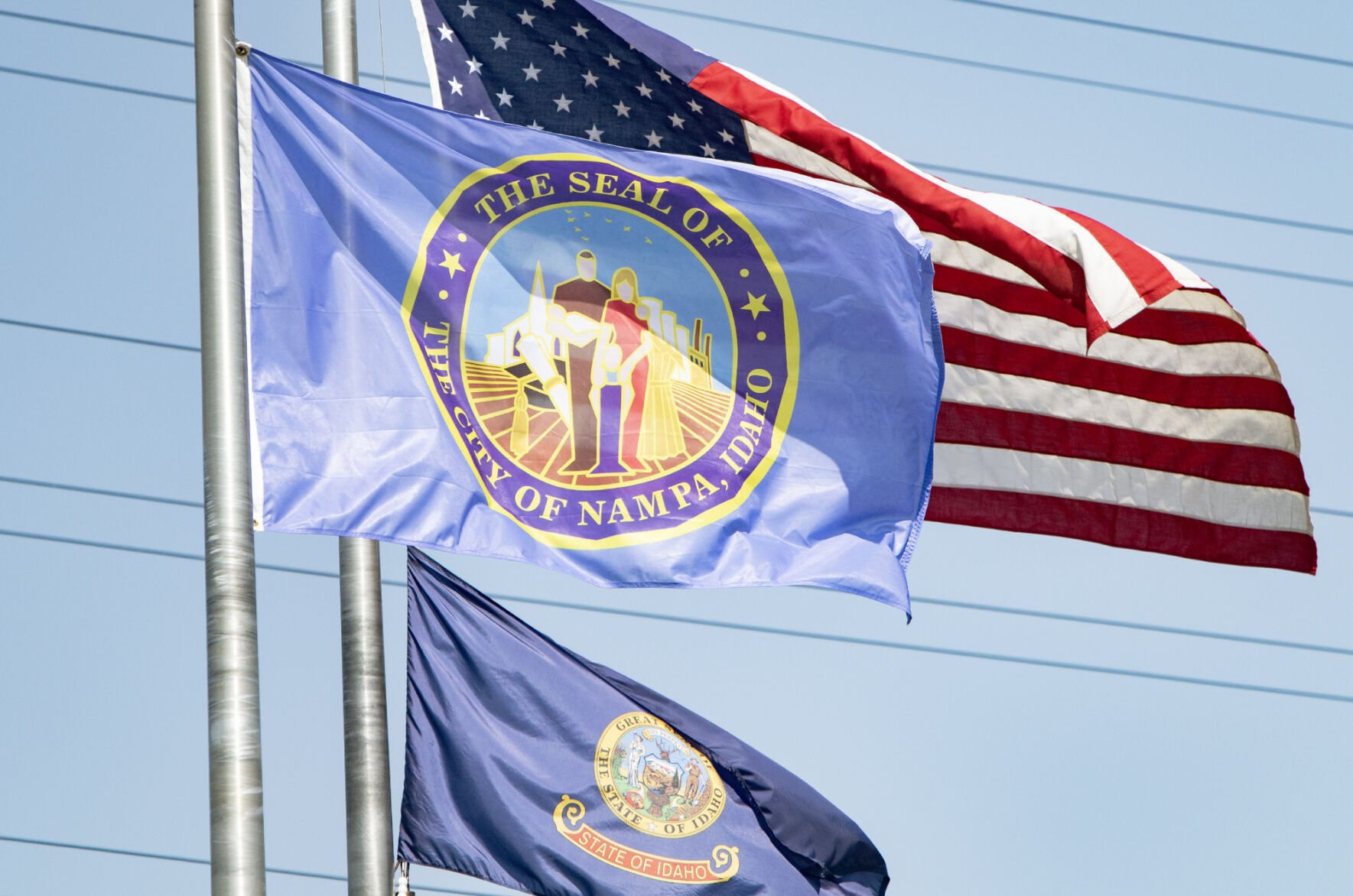 Contrasting Boise, city of Nampa doubles down on Idaho flag law ...