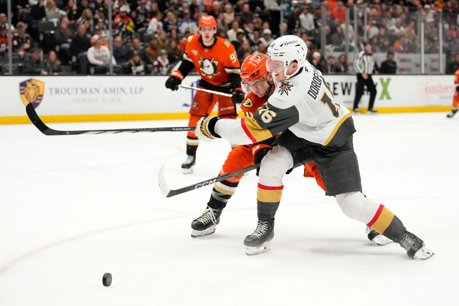 Golden Knights Ducks Hockey | National Sports | idahopress.com