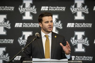 Alex Pribble introduced as new Idaho men's basketball coach | Idaho ...