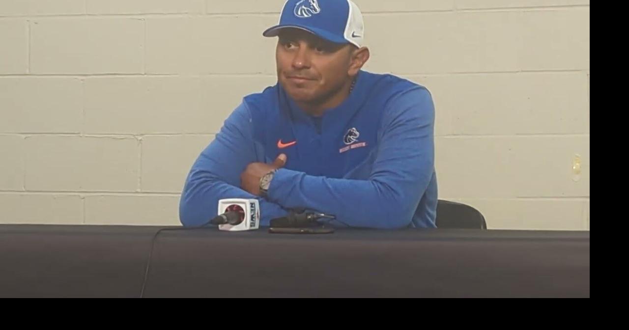 Video: Andy Avalos speaks after 34-17 loss to Oregon State | Boise ...