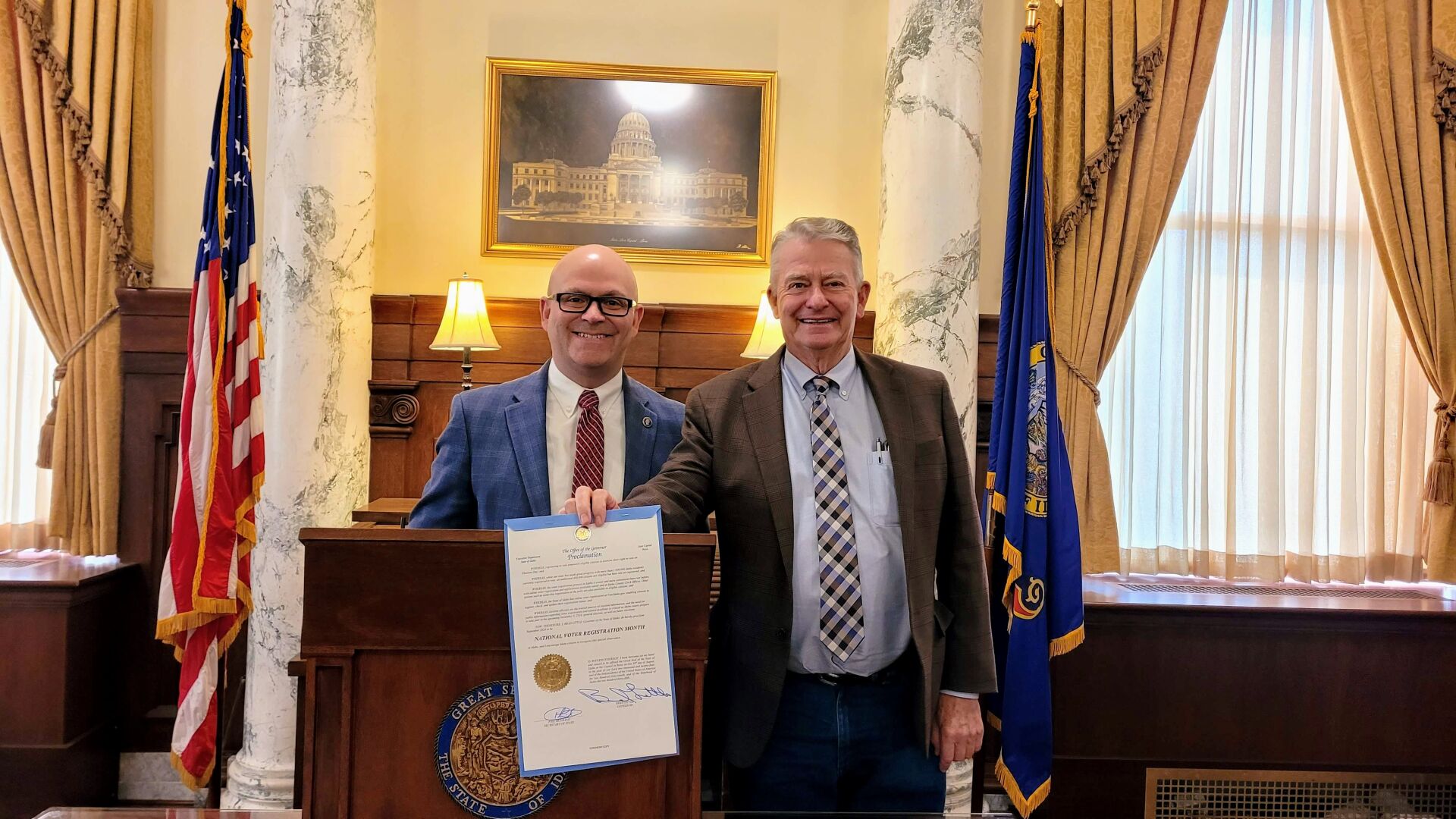 Gov. Little, Secretary of State McGrane declare September National ...