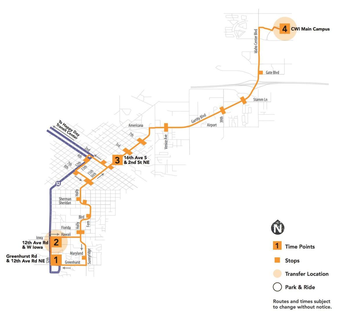 Valley Regional Transit considers reducing hours for Nampa bus route ...