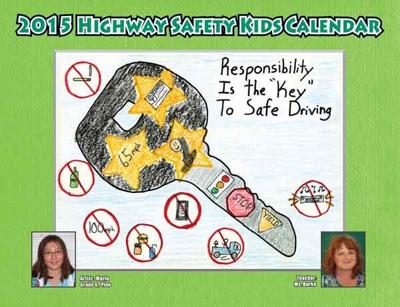New highway safety kids calendar honors Nampa teacher | Local News ...