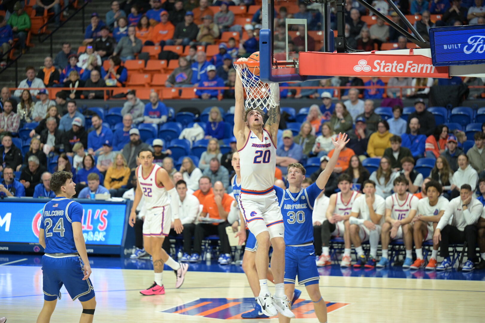 Boise State puts in complete-game effort in 96-54 win against Air Force ...