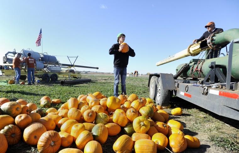 PUMPKINS AWAY! Fifth Annual Great Pumpkin Launch doesn’t disappoint ...