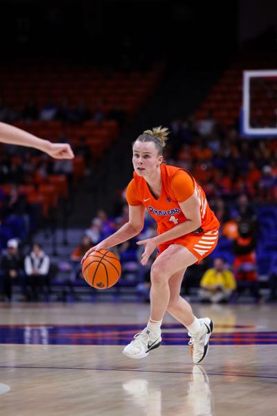 Defensive change leads Bronco women to third straight win | Boise State ...
