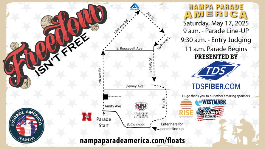 Floats for freedom, Nampa hosts 58th annual Parade America | Local News ...