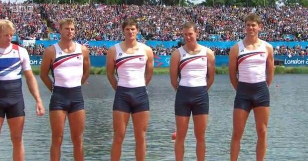 Olympic Size Erection Rower Denies Being Excited On Medal Podium