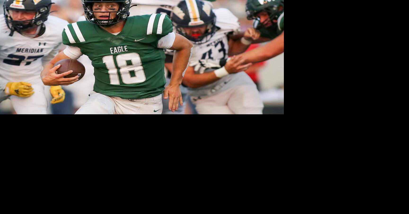 HIGH SCHOOL FOOTBALL: Eagle tops defending SIC champion Meridian behind ...