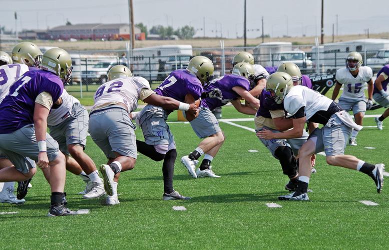 Yotes open fall football camp: Moroski notes enthusiasm, progress as C ...