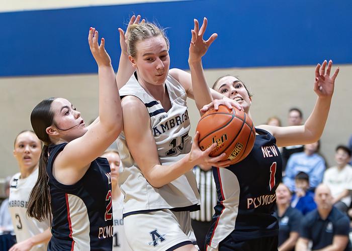 GIRLS BASKETBALL DISTRICTS: Ambrose hangs on for first district title ...