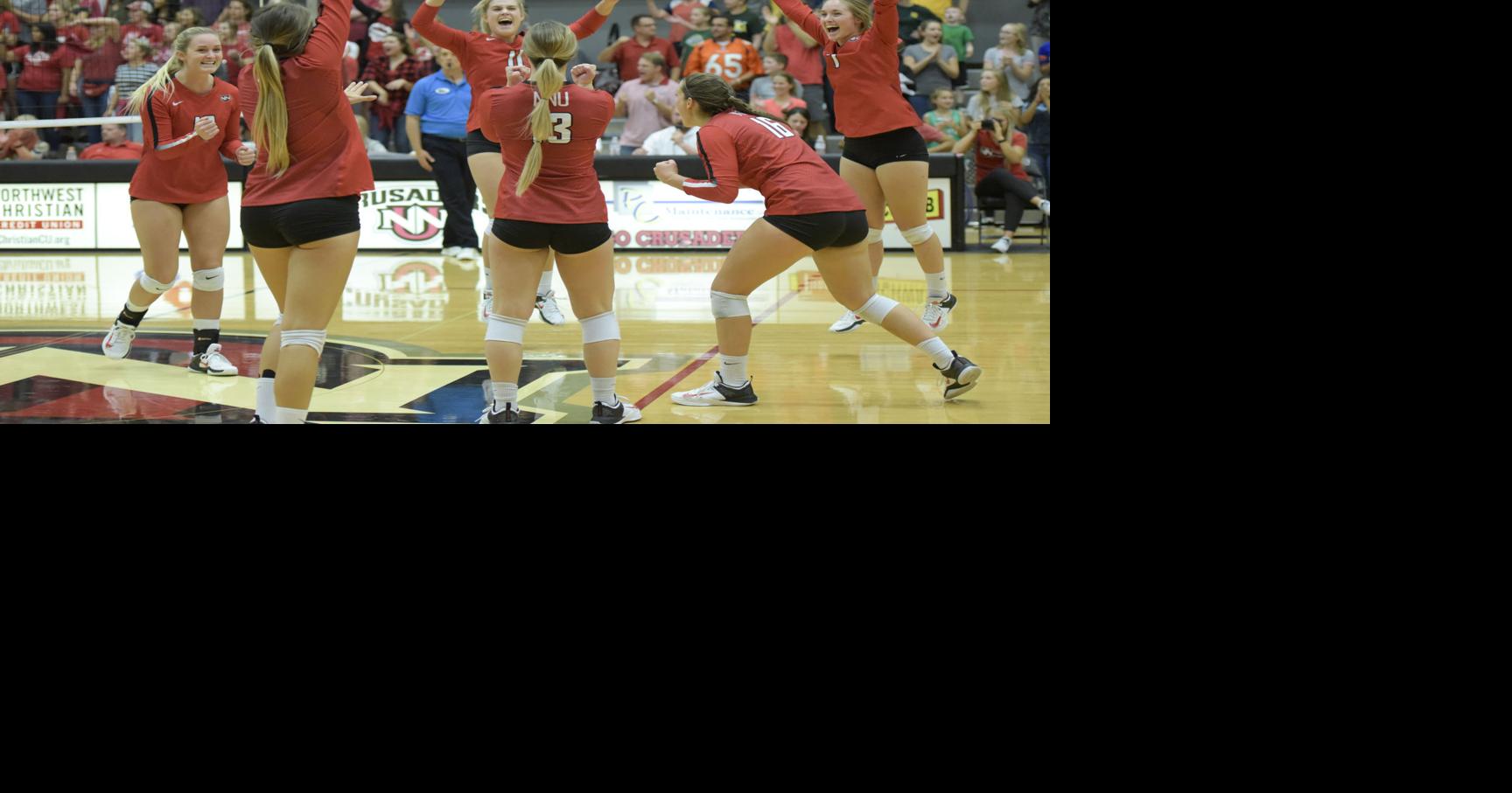 NNU volleyball keeps undefeated season alive with win over No. 21 ...