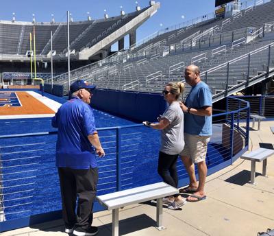 Famed blue turf, Boise State Hall of Fame reopen to visitors after 15 ...