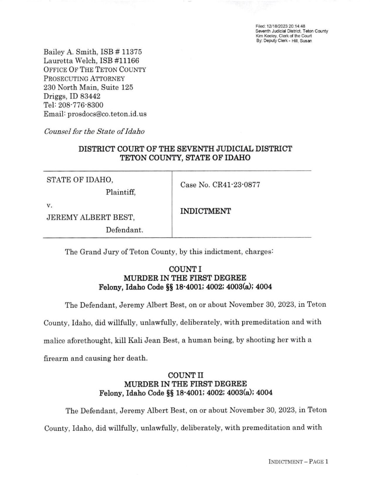 Jeremy Best charged in infant's death, child's fatal injury caused by a ...