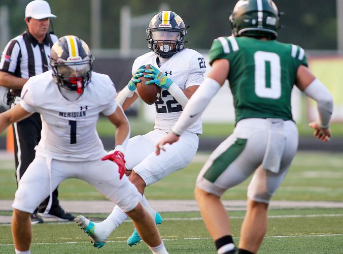 HIGH SCHOOL FOOTBALL: Eagle tops defending SIC champion Meridian behind ...