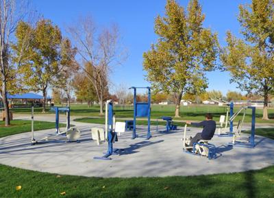 Meridian's first outdoor gym opens at Tully Park | Meridian Press ...