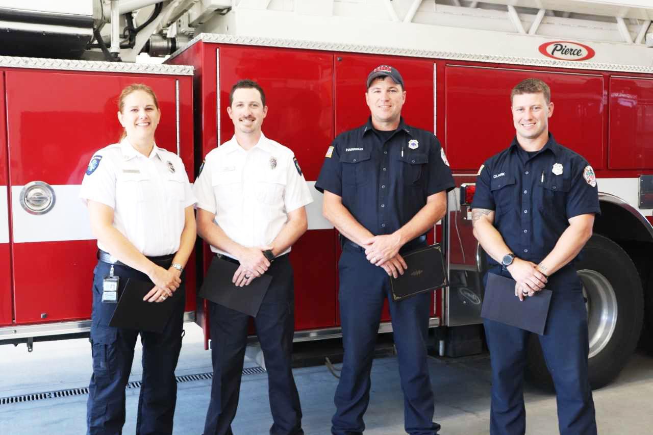 Three Boise fire fighters and three Ada County paramedics awarded for ...