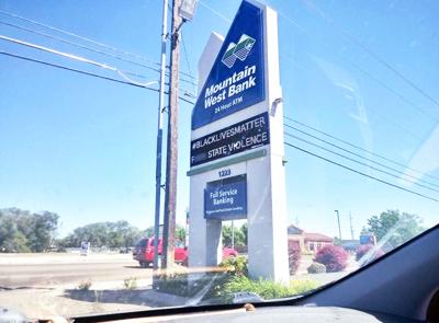 Readerboard outside Nampa bank altered by unknown party, company ...