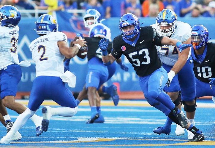 Broncos rally from 20 down to beat San Jose State in two-quarterback ...