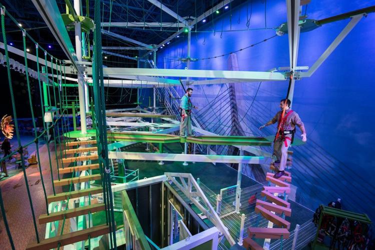 Wahooz breaks ground on 4-story Indoor Adventure Park | Meridian Press ...