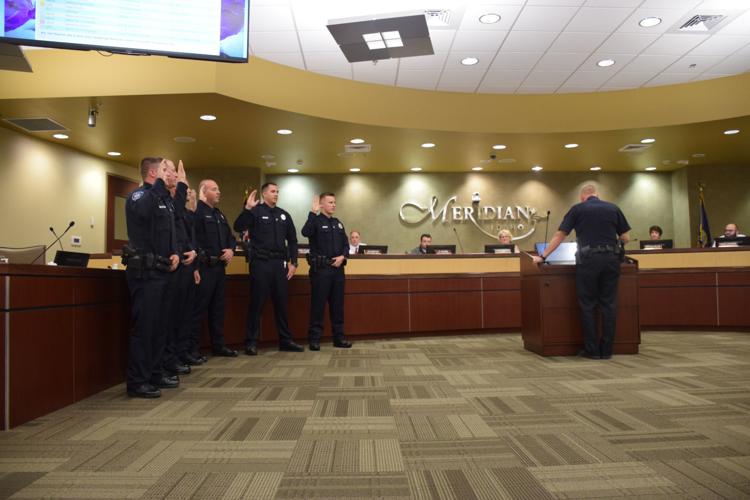 Police swear in 6 new officers, 2 new staff members | Crime & Courts ...