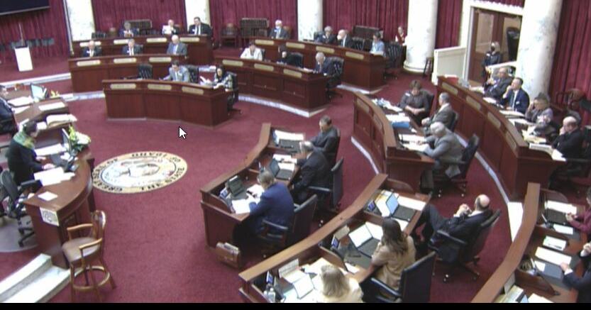 House Senate Both Adjourn For The Day After A Dozen Measures Pass