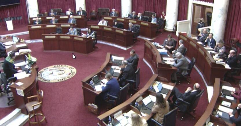 House Senate Both Adjourn For The Day After A Dozen Measures Pass