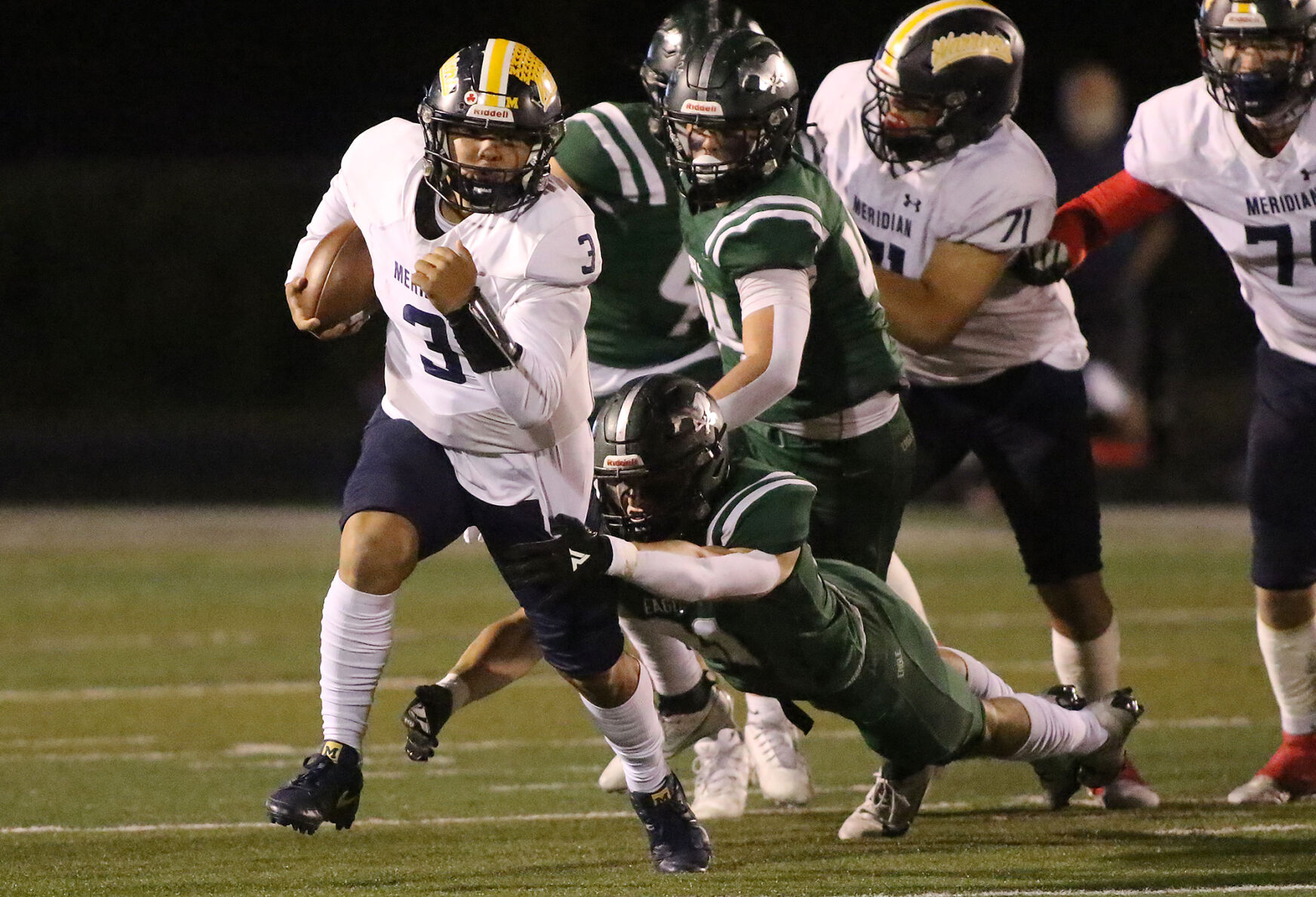 PREP FOOTBALL PREVIEWS: Meridian hoping for one last run with QB Zeke ...