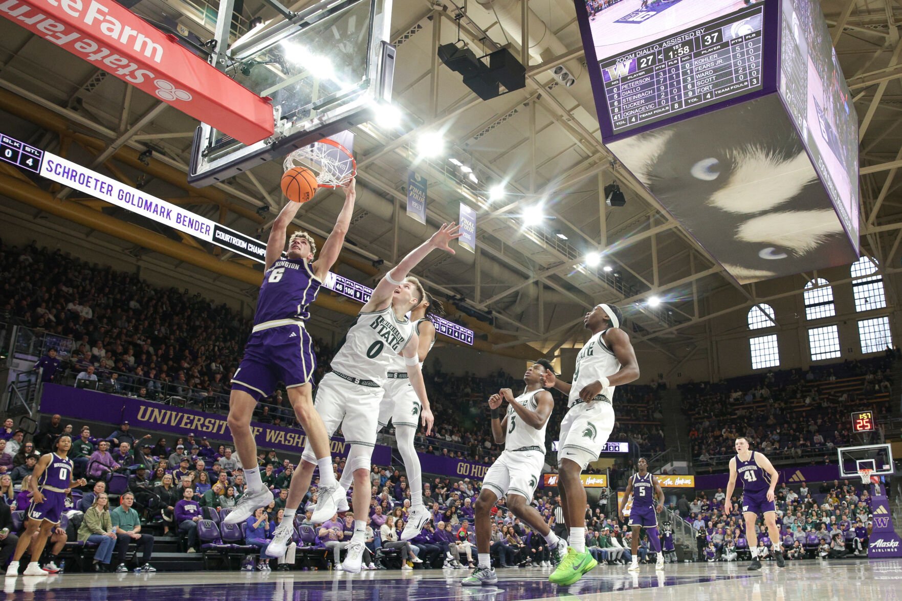 Michigan St Washington Basketball | National Sports | idahopress.com