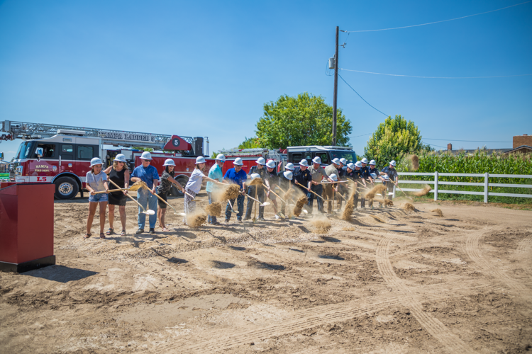 Long-awaited sixth fire station groundbreaking held in Nampa | Local ...