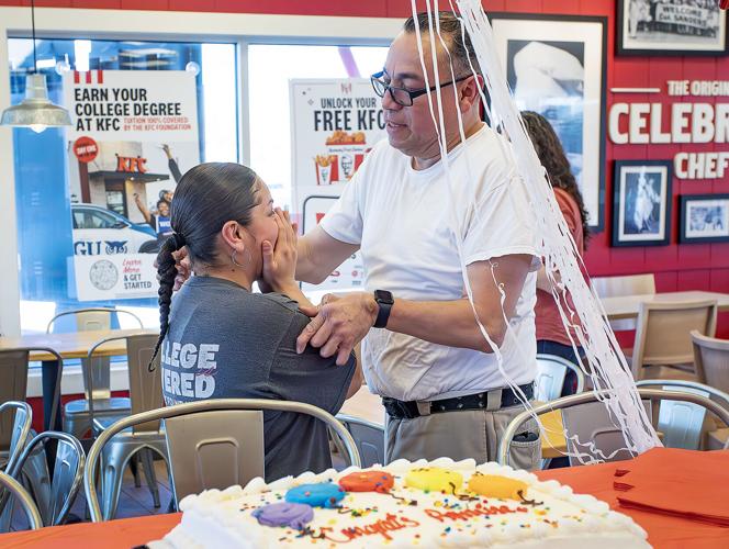 Caldwell student receives life-changing scholarship from KFC Foundation ...