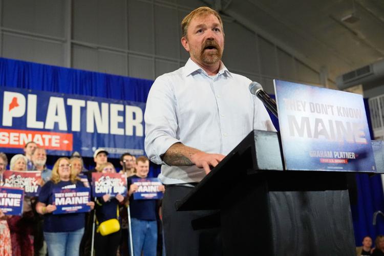Democrat Graham Platner will try to unseat GOP Sen. Susan Collins in a ...