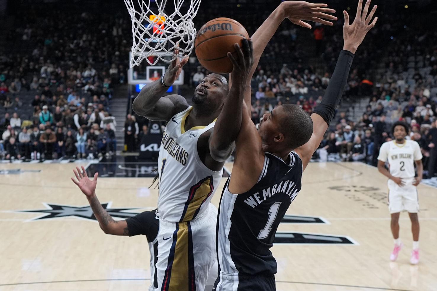 Pelicans Spurs Basketball | National Sports | idahopress.com