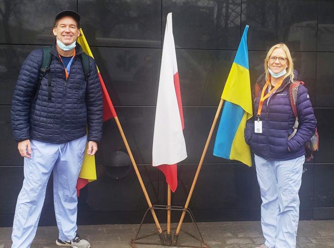 Local doctor provides some relief to Ukrainian refugees | Local News ...