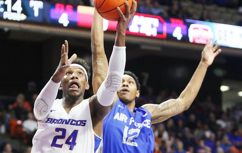 Photos: Boise State men ground Air Force | Boise State Basketball ...
