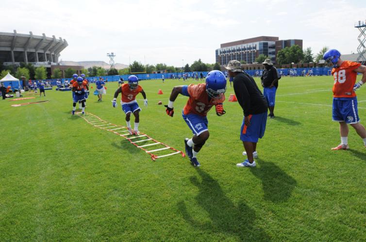 Boise State football's first fall practice | Boise State Football ...