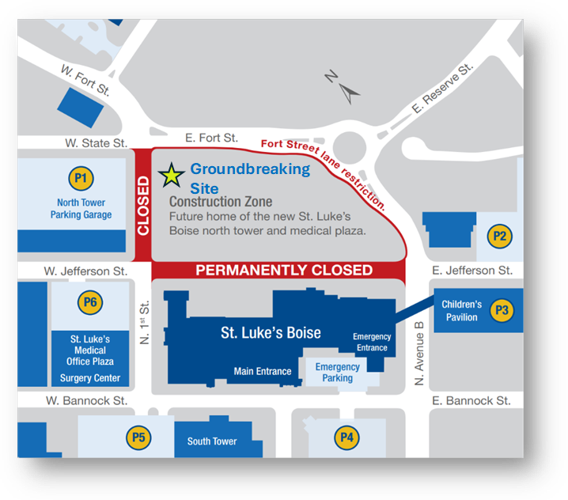 Boise's downtown St. Luke's hospital breaks ground on next phase of ...
