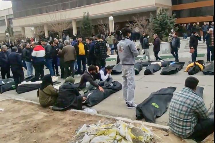 The death toll from a crackdown on protests in Iran jumps to at least ...