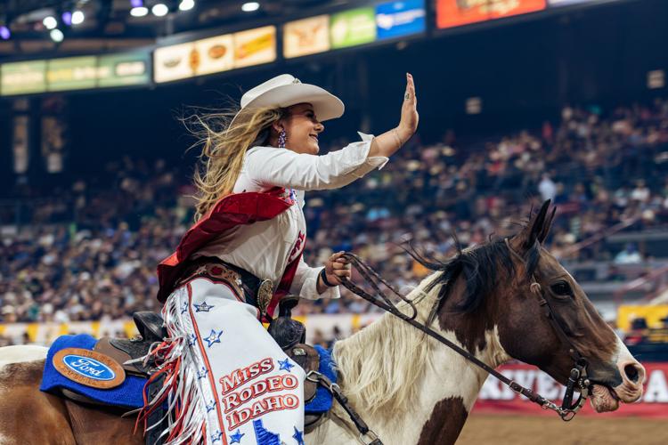 Rodeo royalty: Caldwell's Maycn McCullough competes in Miss Rodeo ...